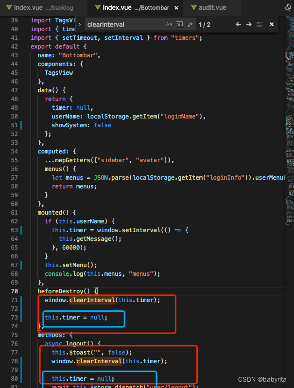 vue项目，clearInterval不生效_window clearinterval 不起作用-CSDN博客