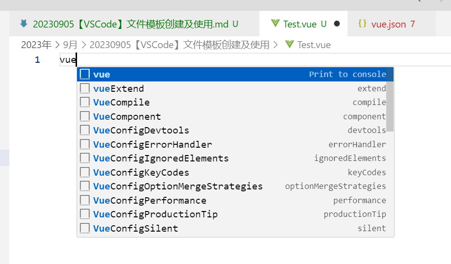 【VSCode】文件模板创建及使用.md_vscode .md-CSDN博客