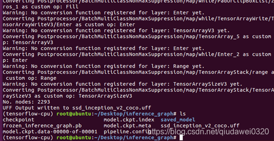 Tensorflow pb模型转uff模型方法及遇到KeyError20和expected Const问题解决_python_qiudawei0320-华为开发者空间