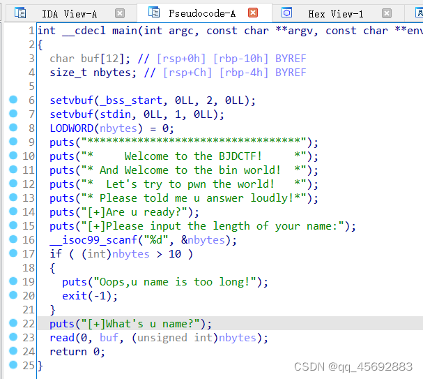 NSSCTF刷题笔记pwn5——[BJDCTF 2020]babystack2.0-CSDN博客