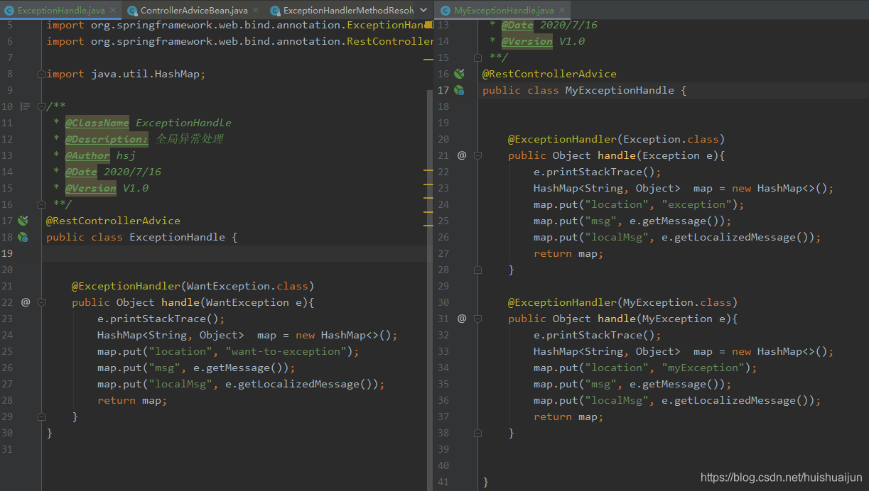 Springboot全局异常处理 多个处理器匹配顺序springboot 可以使用 多个 Exceptionhandler Csdn博客