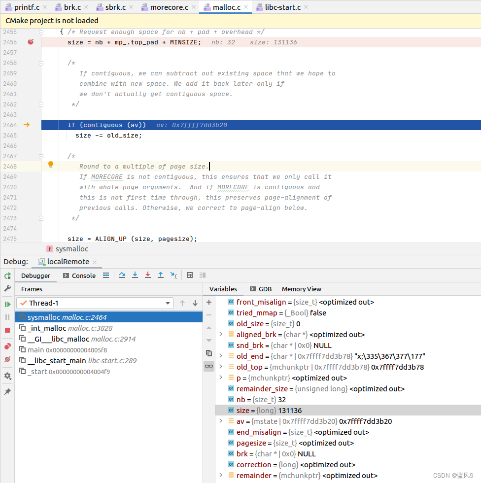 16 malloc 虚拟内存分配的调试(1)_调试malloc-CSDN博客