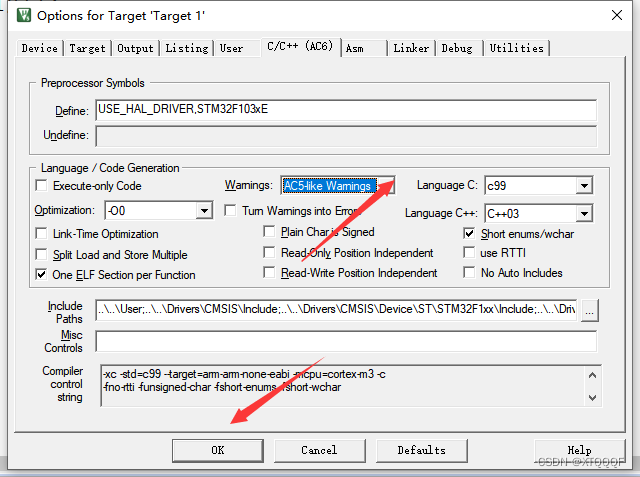 KEIL:waring ：In file included from...-CSDN博客