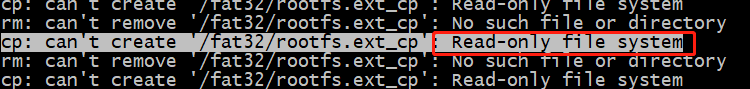 Linux下fat32文件系统变为只读_fat32 只读-CSDN博客