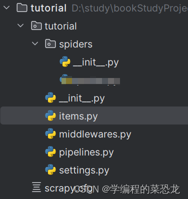15.2 Scrapy 入门_debug: using selector: selectselector-CSDN博客