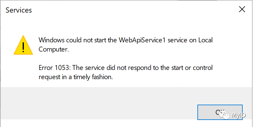 .NET 6 中将 ASP.NET Core 注册成 Windows Service_host.createdefaultbuilder ...