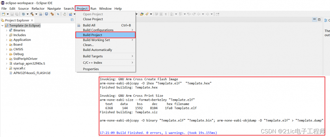 [APM32F407]Eclipse 下开发APM32F4过程分享_apm32 gcc-arm-none-eabi-CSDN博客