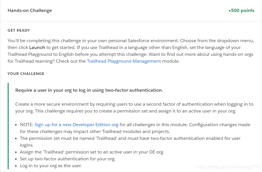 【Trailhead 题目解析】User Authentication - Secure Your Users' Identity_trailhead注册不了-CSDN博客