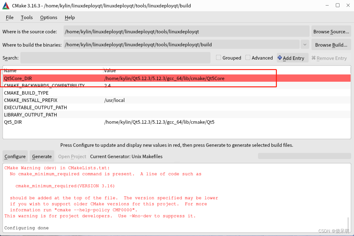 灰常详细) QT宿主机使用linuxdeployqt 打包并在没有QT环境的目的机运行程序中遇到的坑】_cmake error: automoc for target ...