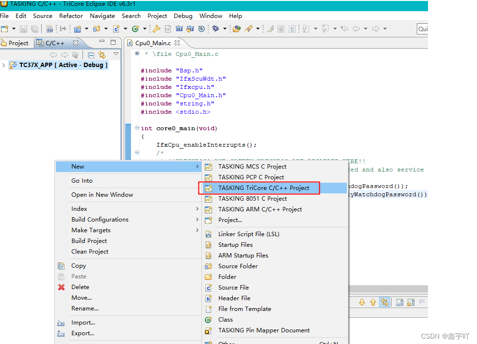 英飞凌单片机编译器 TASKING TriCore Eclipse IDE_c/c++-CSDN专栏