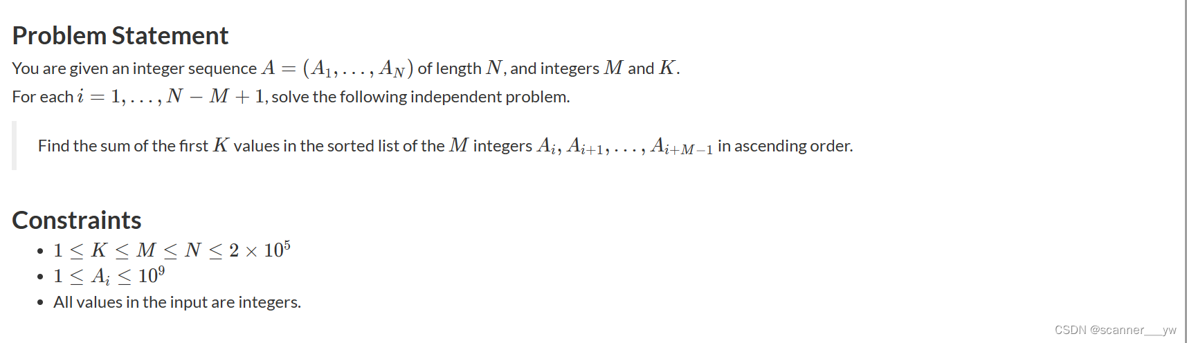 AtCoder Beginner Contest 281 (E-F)_atcoder abc281-CSDN博客