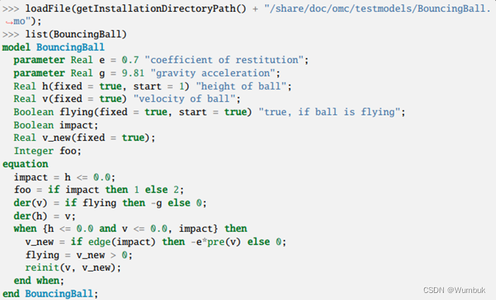 【OpenModelica】2 交互式使用OpenModelica-下篇-CSDN博客