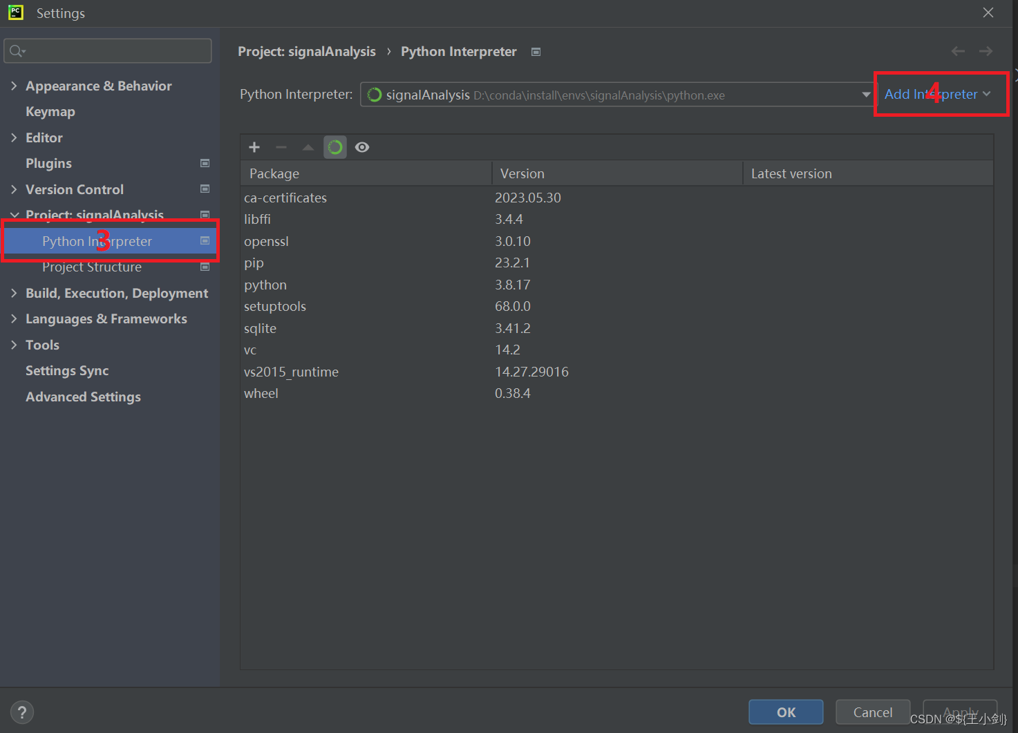 pycharm中配置conda_pycharm配置conda-CSDN博客
