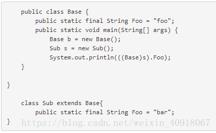 【Java】——常见问题02_system.out.println(((base) s).foo);-CSDN博客