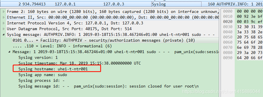 syslog协议解析源码实现及Wireshark抓包分析_syslog rfc 5424 标准数据格式 wireshark-CSDN博客