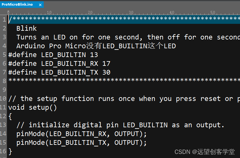 Arduino Pro Micro板开发环境搭建使用 Csdn博客