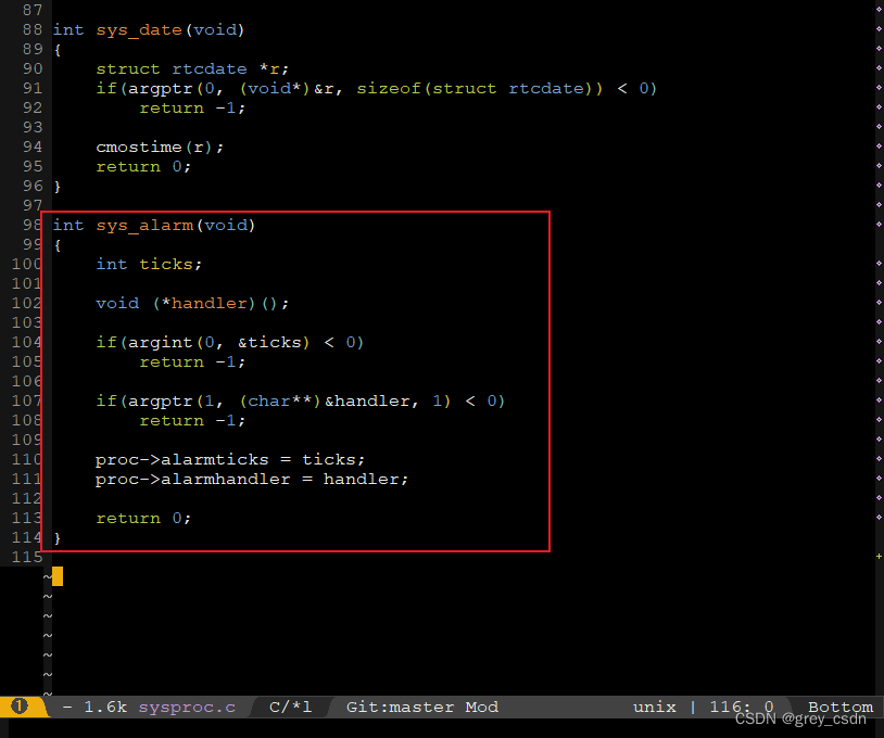 1677_MIT 6.828 xv6中增加CPU alarm_xv6 alarm-CSDN博客