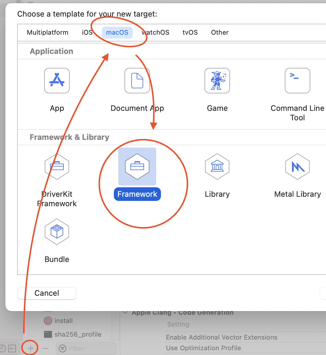 Xcode12生成Framework供其它项目使用_xcode framework-CSDN博客