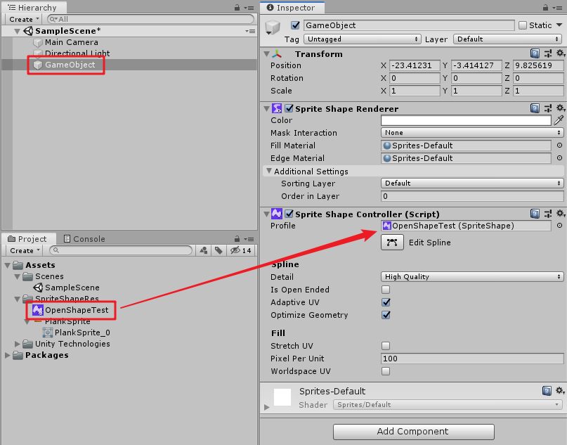 Unity 使用SpriteShape制作2D游戏任意形状地形-CSDN博客