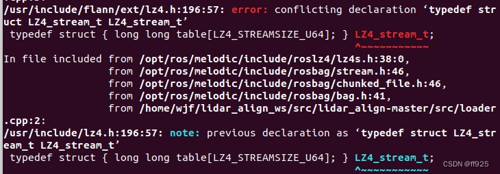 lidar_align安装编译问题解决_could not find a package configuration file provid-CSDN博客
