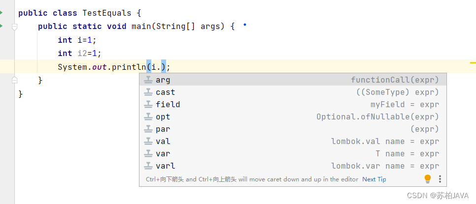 关于Java中的“==”和equals()-CSDN博客