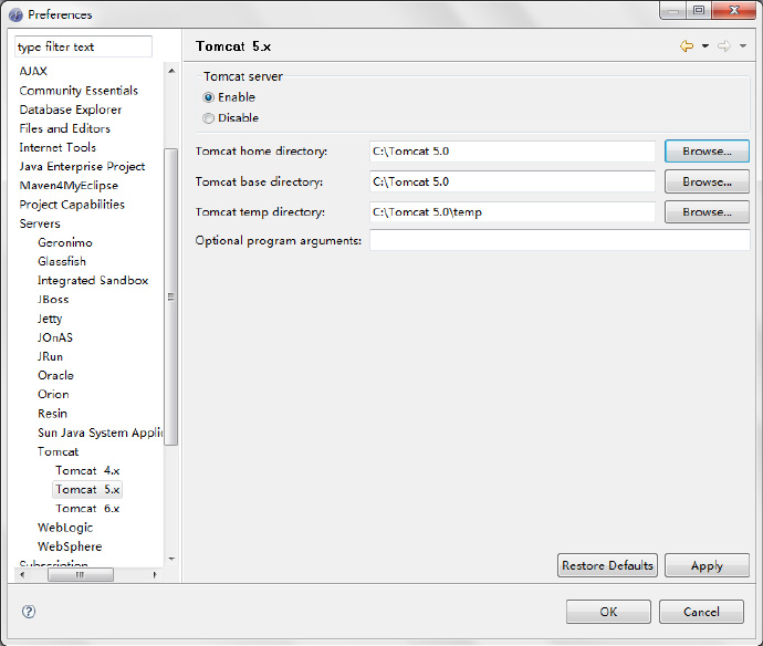 MyEclipse下配置JDK和Tomcat服务器_江南春008_新浪博客-CSDN博客