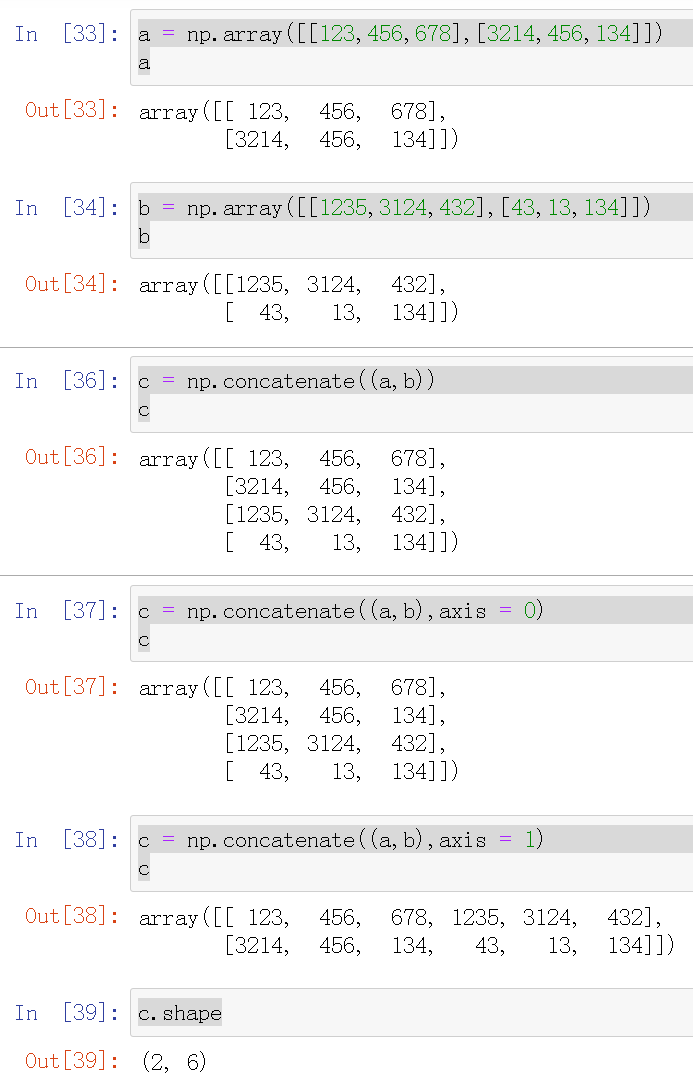 numpy数组形状操作_numpy 求形状-CSDN博客
