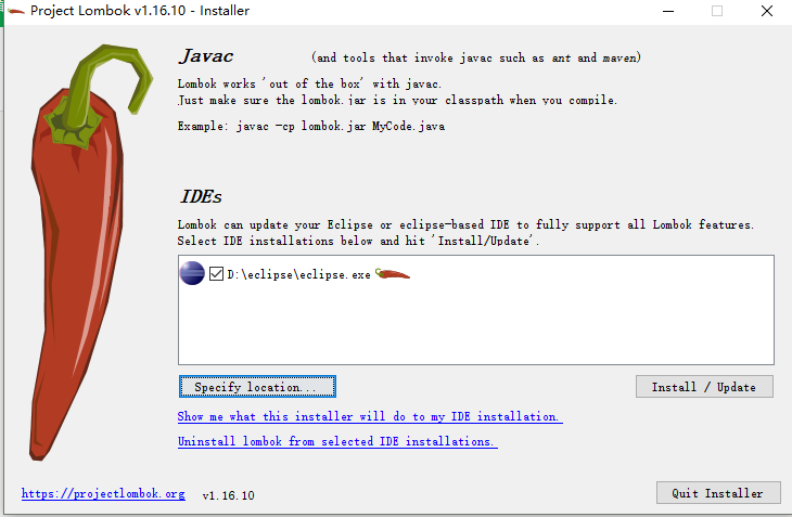 eclipse 安装 lombok_eclipse lombok有但是类报错-CSDN博客