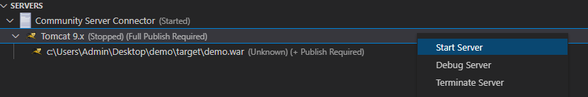 Visual Studio Code配置Tomcat运行Java Web项目_vscode tomcat-CSDN博客