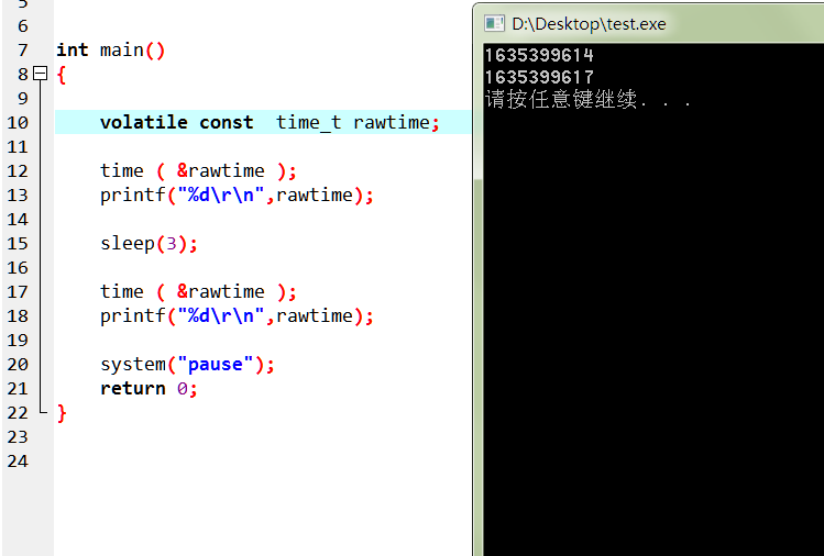 C语言 const、volatile、const volatile限定符理解_const volatile int i=10-CSDN博客