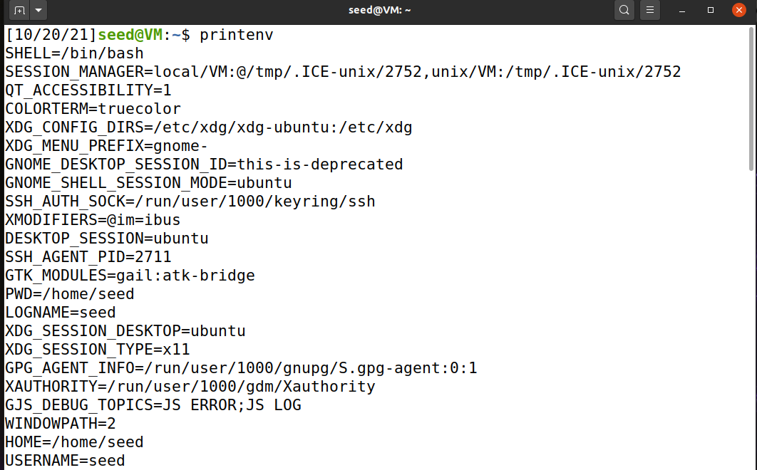 信息安全实验——Environment Variable and Set-UID Program Lab-CSDN博客