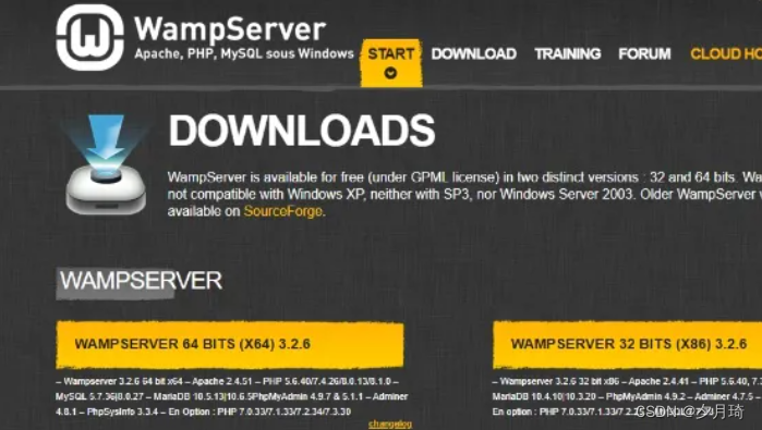 使用 WampServer 在 Windows 计算机上成功安装了 WordPress_wampserver wordpress-CSDN博客
