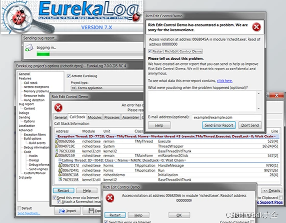 EurekaLog 7.12.0.517 支持 Delphi 12 Athens-CSDN博客