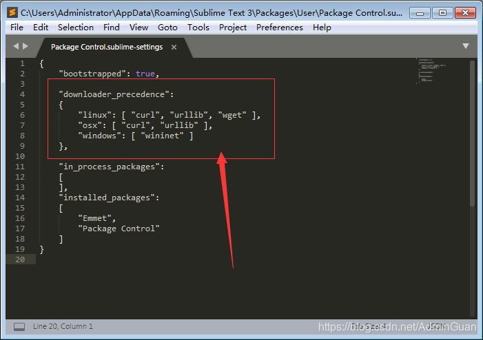 Sublime Text 3 的常用配置 （一、取消自动更新，二、设置字体，三、安装插件，四.彻底卸载，五.安装过程_unnable to ...