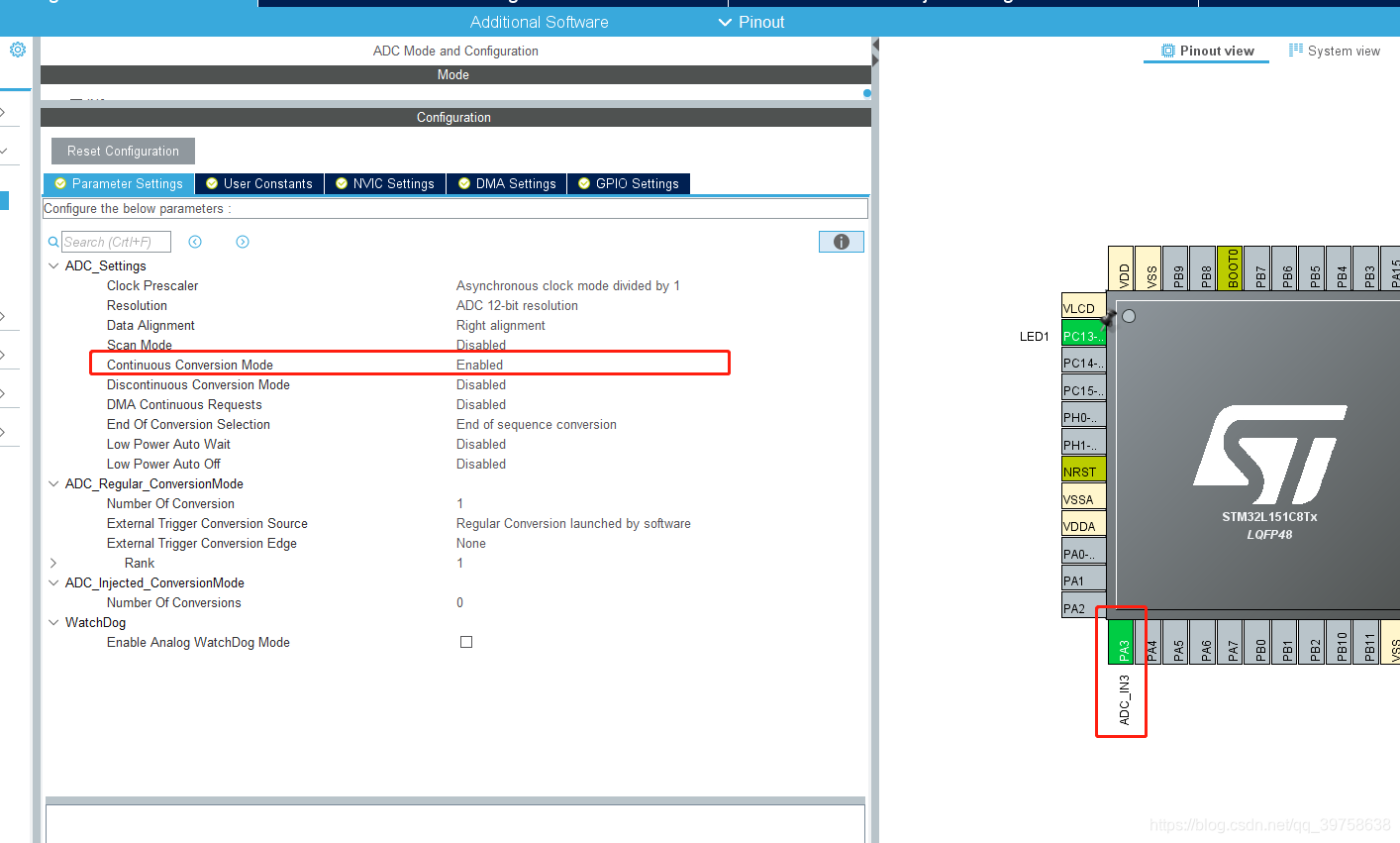 stm32L1151用cube配置ADC_stm32l151 adc hal-CSDN博客