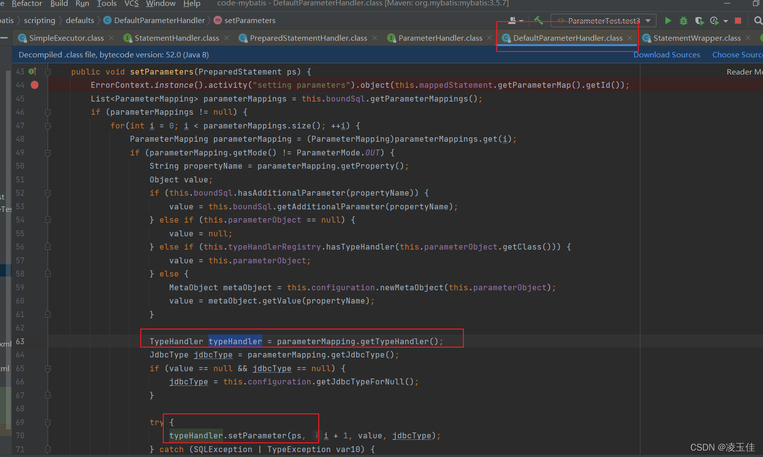 Mybatis源码学习四（StatementHandler及参数处理)_statementhandler 动态添加参数-CSDN博客