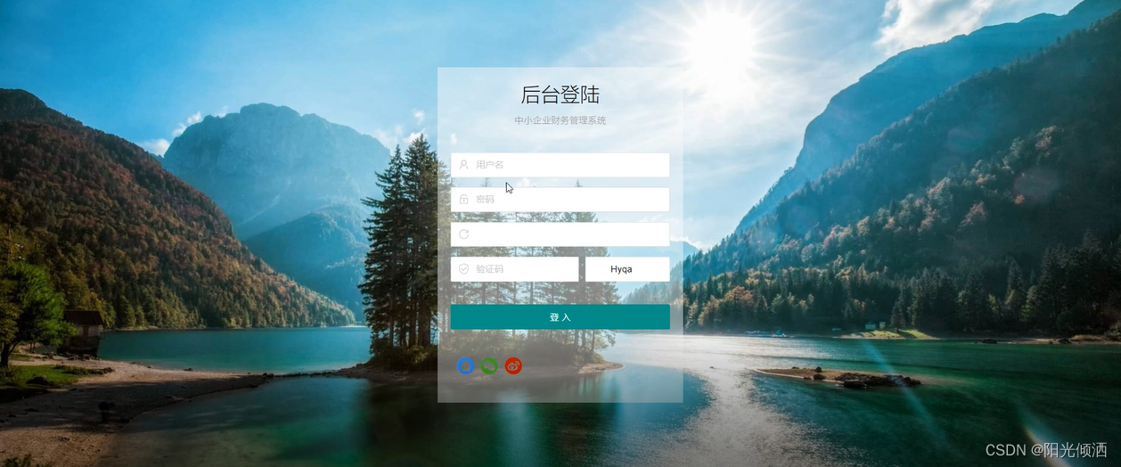 基于javaspringbootvue的中小企业财务管理系统设计与实现【源码论文演示视频包运行成功】 Csdn博客
