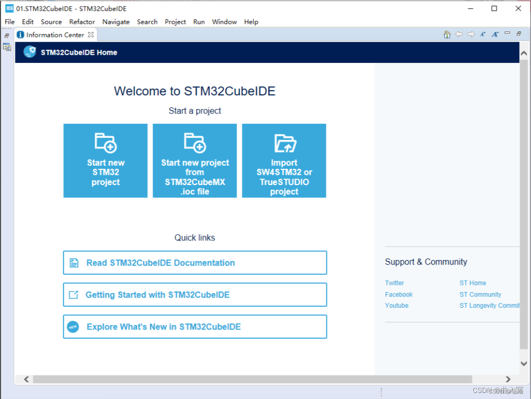 STM32CubeIDE下载安装以及汉化_stm32cubeide汉化-CSDN博客