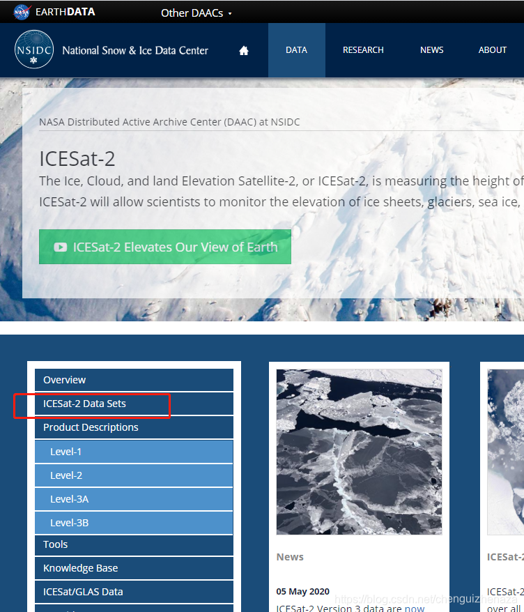 ICESat2学习笔记5 ：ICESat-2数据下载_nsidc积雪数据下载-CSDN博客