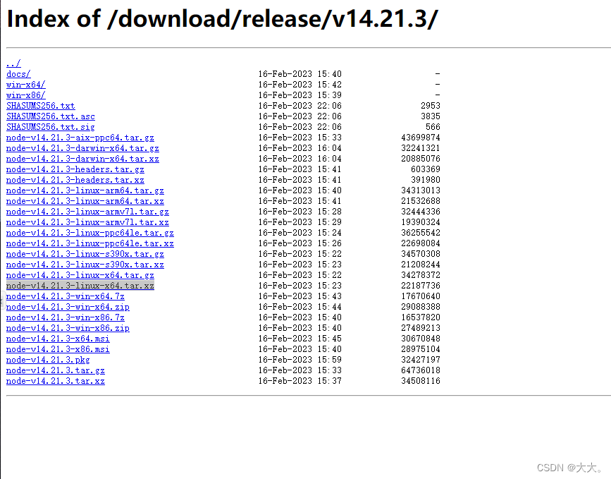 【无标题】_安装node14.21.3版本在哪里可以查看node -v版本号-CSDN博客