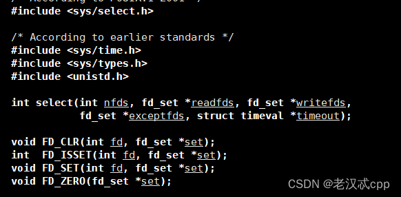 高级IO/多路转接-select/poll(1)-CSDN博客