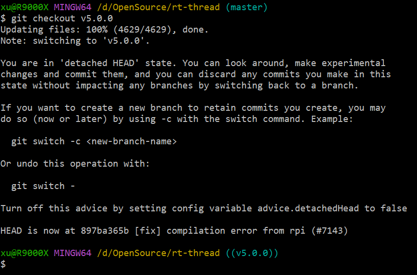 【正点原子STM32探索者】体验RT-Thread最新5.x版本_正点原子 rt-thread-CSDN博客