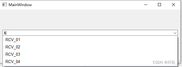 QT QComBox实现模糊查询_qcombox 搜索-CSDN博客