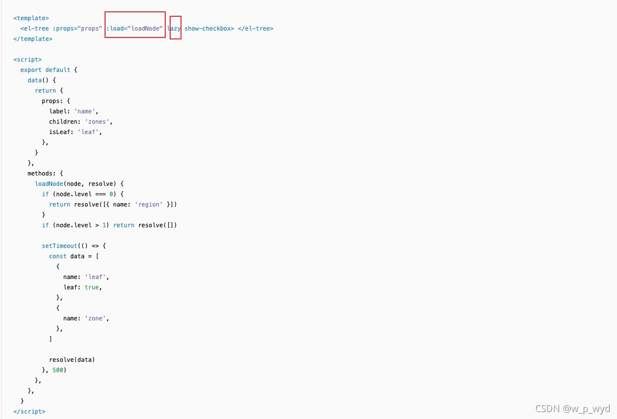 vue3.x搭配el-tree 懒加载问题_vue3 el-tree-CSDN博客