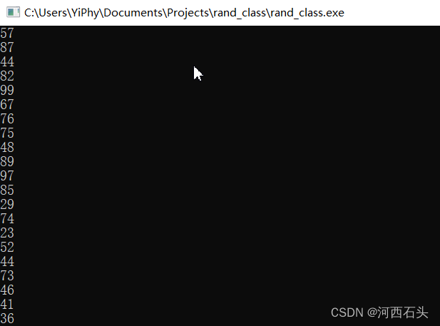 c++随机数生成进阶random与随之种子生成器的使用_c++ random-CSDN博客