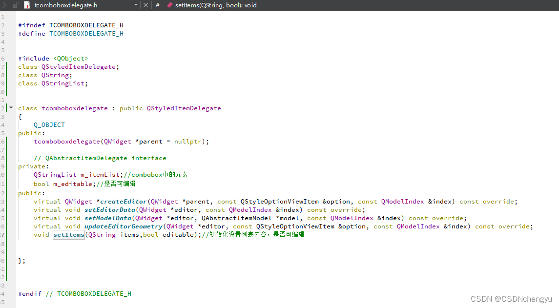 QT自定义代理，QTableView中把textedit换为combobox_tableview中嵌入combox-CSDN博客