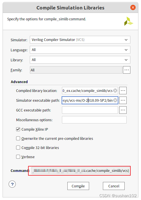 Vivado和VCS联合编译仿真问题解决_vivado vcs-CSDN博客