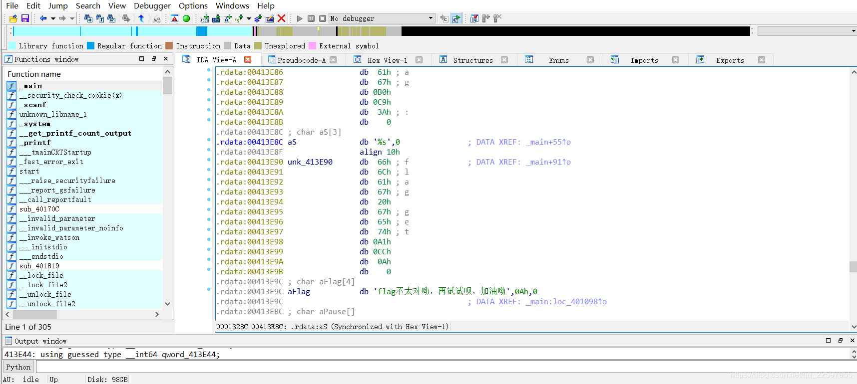 bugku-writeup-Reverse-Easy_Re-CSDN博客