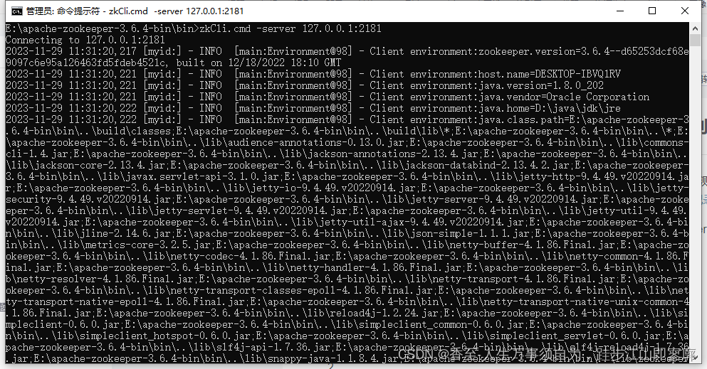 zookeeper 客户端常用命令简单记录（实操课程系列--watcher功能测试）（发布订阅功能测试）_jike节点-CSDN博客