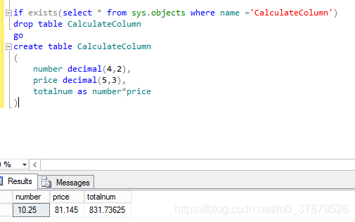 SQLserver 计算列以及 money decimal 区别_sqlserver decimal-CSDN博客
